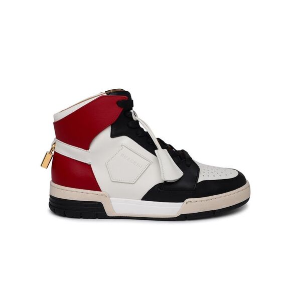 Buscemi | Shoes | Buscemi Air Jon Red And White Leather Sneakers | Poshmark
